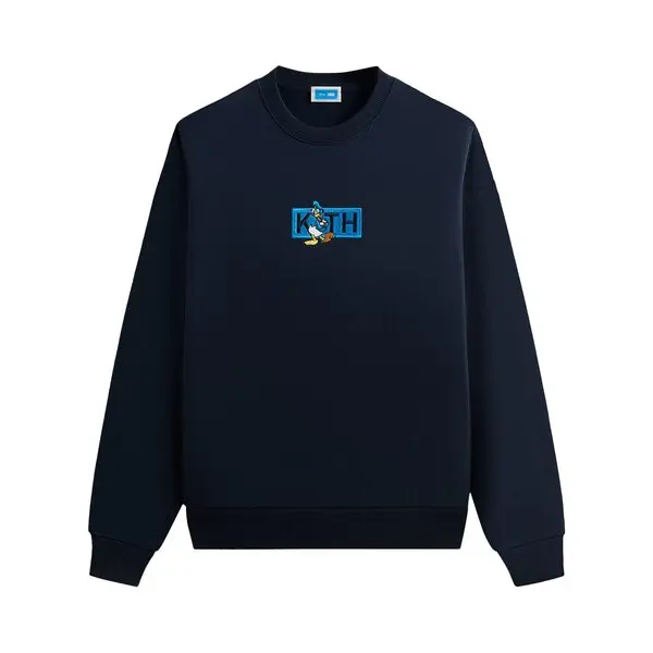 Kith X Disney Donald Duck Vintage Nelson Crewneck - Blue