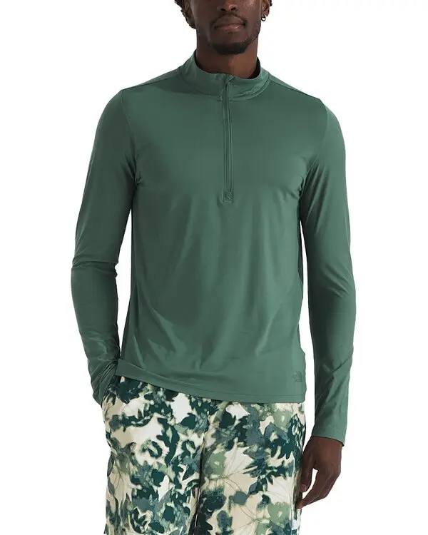 The North Face Regular Fit Quarter Zip Long Sleeve Tee