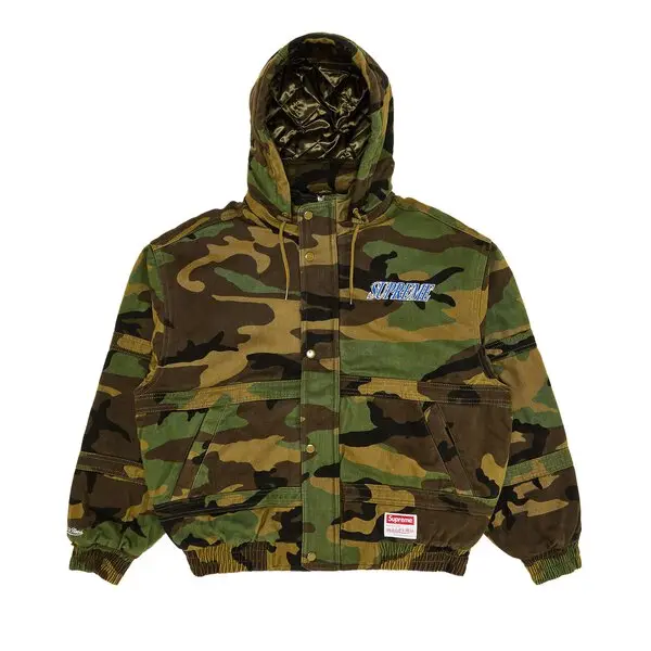 Supreme X Mitchell & Ness Twill Stadium Jacket