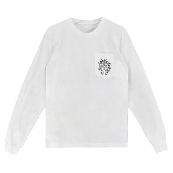 CHROME HEARTS 長袖Tシャツ 80cm ホワイト 크롬하츠 퍼플 레터 칼라 긴팔 티셔츠 – SHENGLI ROAD MARKET