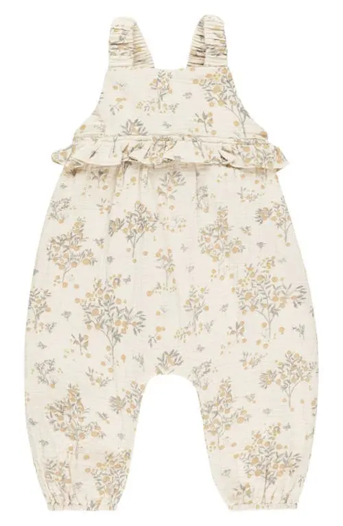 RYLEE + CRU Kinsley Cotton Gauze Romper - Natural