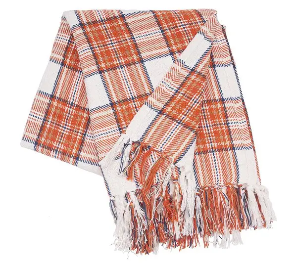 VALERIE PARR HILL Gibson Plaid Throw Valerie