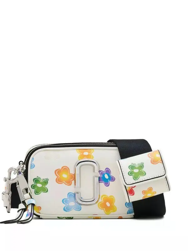 Marc Jacobs The Wild Daisy Snapshot Crossbody Bag - Neutrals