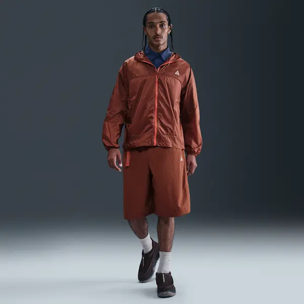 Nike Acg "orb Weaver" Uv Repel Oversized Shorts - Brown