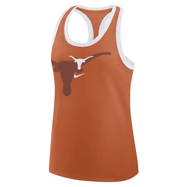 Nike Texas Primetime Shadow College Racerback Tank Top - Orange