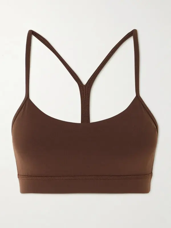 Lululemon Yoga Flow Y Nulu™ Sports Bra - Brown