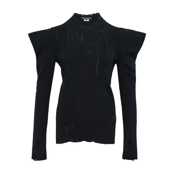 Junya Watanabe Distressed Wool Sweater