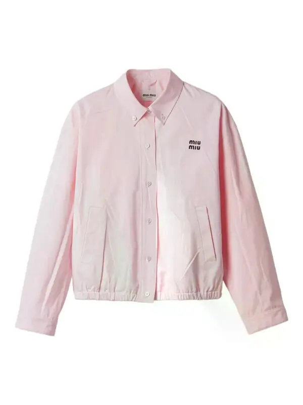 Miu Miu Poplin Shirt Jacket