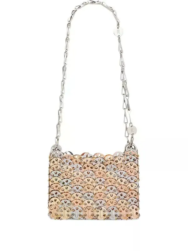 Rabanne Nano 1969 Shoulder Bag - Gold