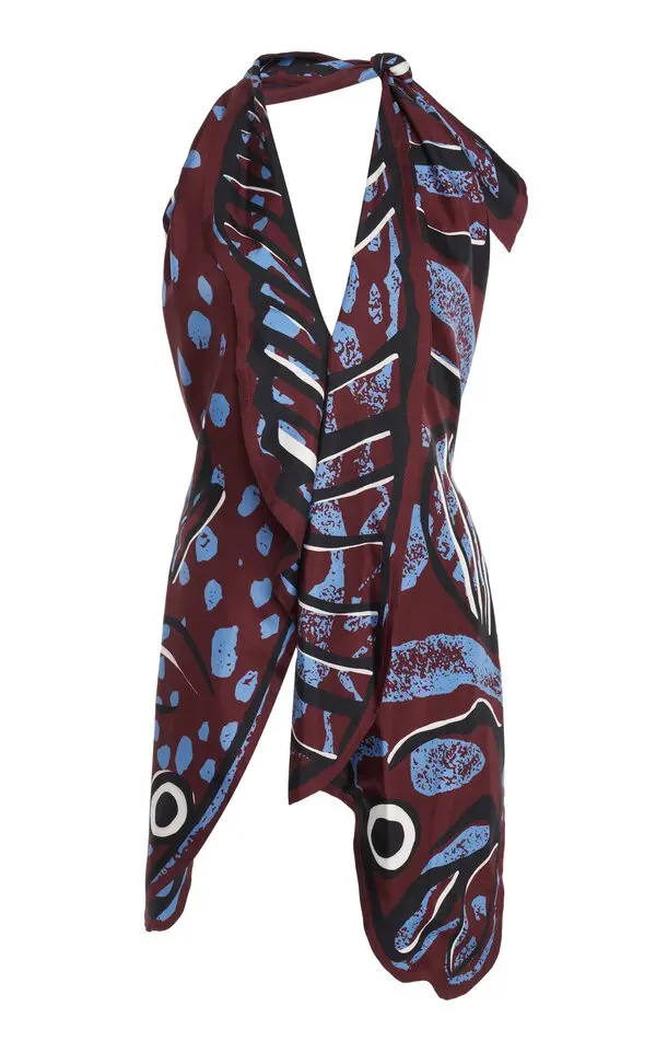 Bottega Veneta Silk Twill Top - Multi