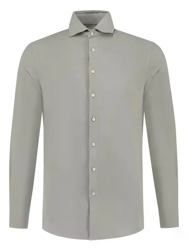 DORIANI CASHMERE Long-sleeved Shirt - Grey