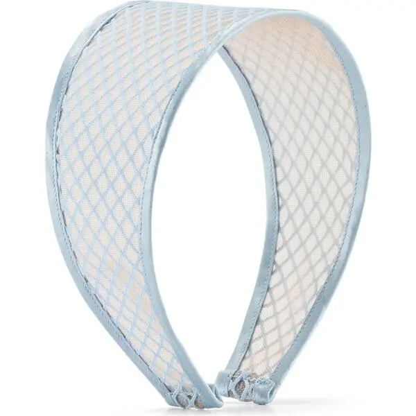LELET NY Giselle Wide Sheer Headband - Sky Blue
