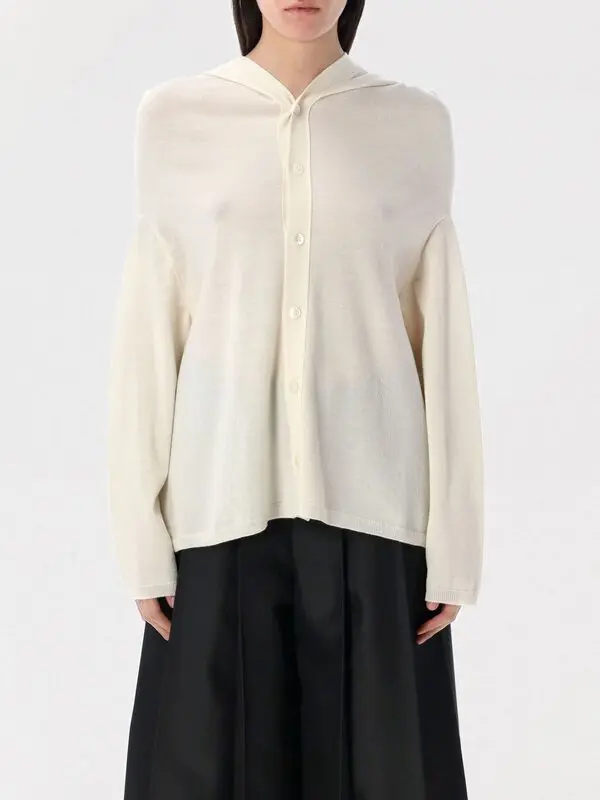 Comme Des Garçons Buttoned Cardigan - Beige