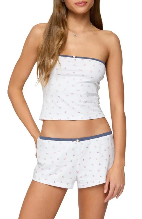EDIKTED Floral Tube Top