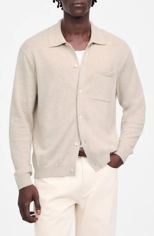 Madewell Cotton And Linen Blend Cardigan