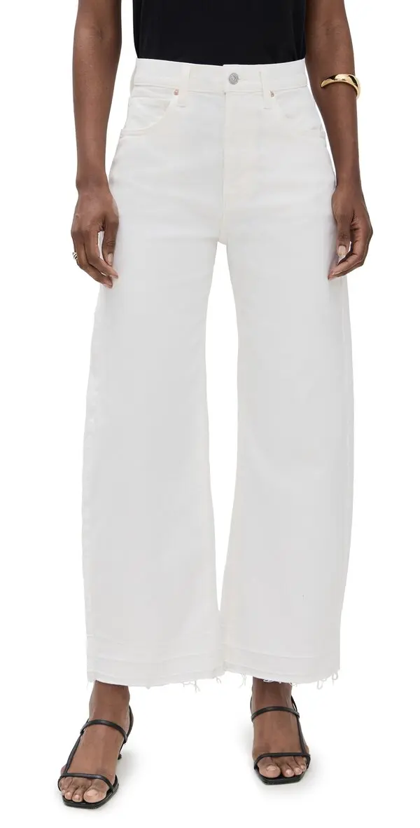 Paige Arellia Ankle Barrel Leg Jeans