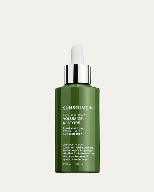 THESOLVEMD Sunsolvemd Zno+ Lipidrestore Volumize And Restore, 1.7 Oz