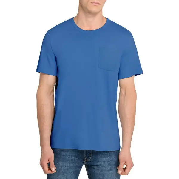 W.R.K Solid Reworked Slim Fit T-shirt - Med Blue