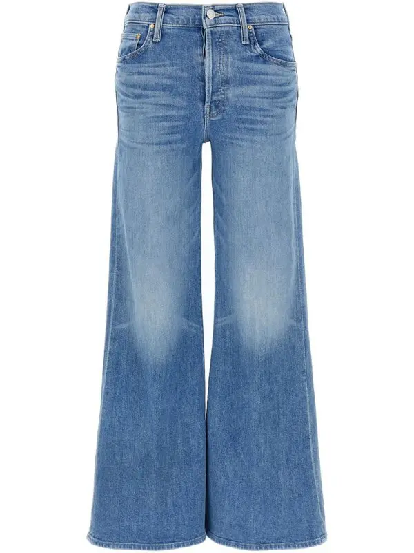 MOTHER The Tomcat Roller Denim Jeans - Clear Blue