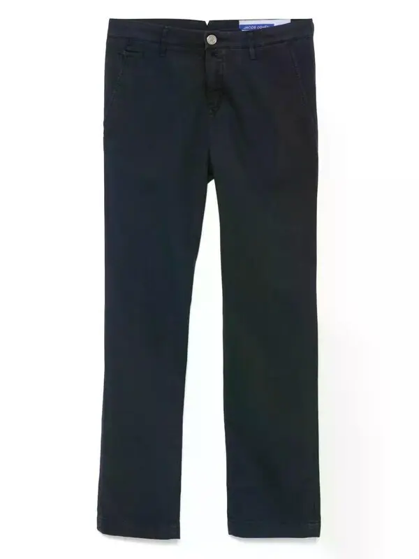 Jacob Cohen Cotton-blend Trousers - Blue