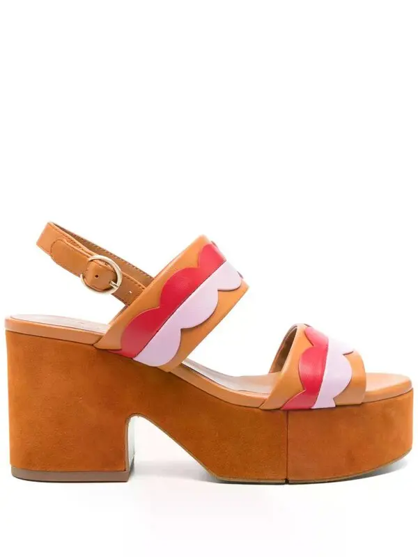 Clergerie 80mm Cloud Platform Sandals
