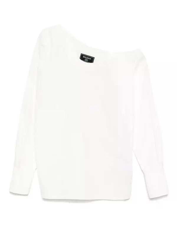 Balmain Open-neck Dress