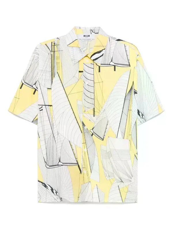 MSGM Sail Race Shirt
