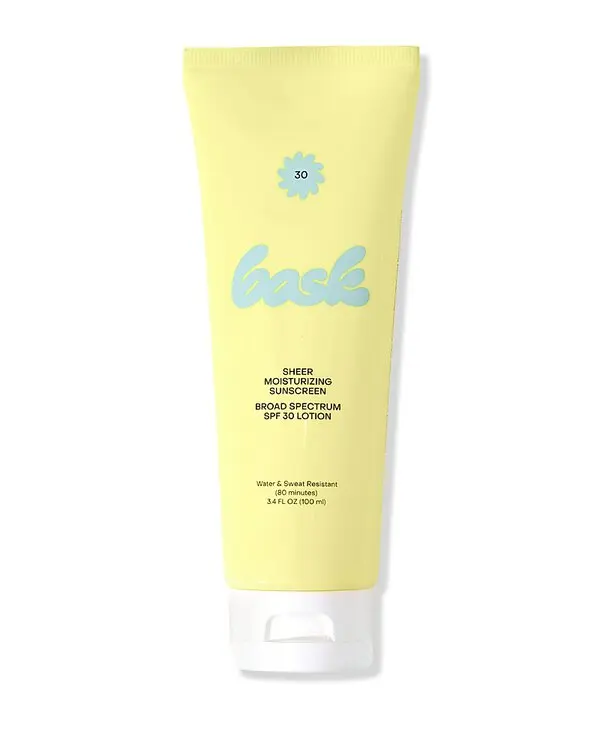 BASK SUNCARE Sheer Moisturizing Lotion Spf 30 Sunscreen 3.4 Oz