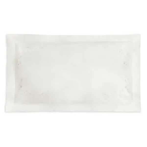 DEA LUXURY LINENS Matera Embroidered King Sham