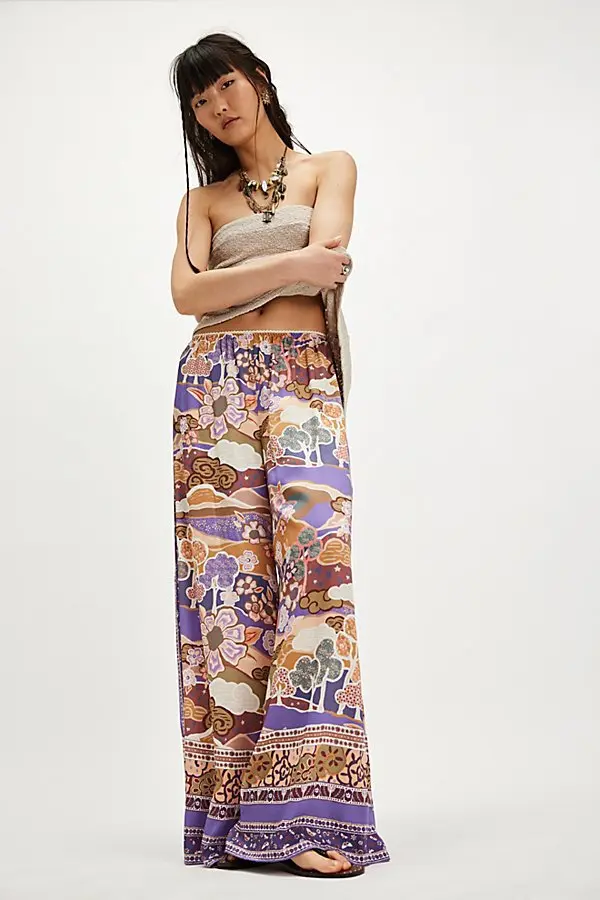 SPELL Dancing Valley Printed Pants