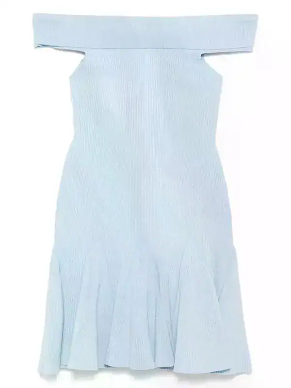 Retrofete Erica Mini Dress - Blue