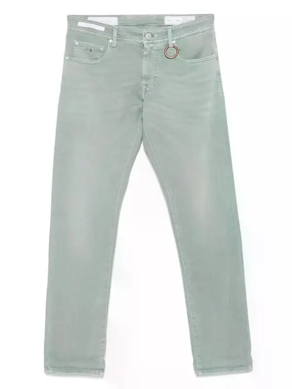 TRAMAROSSA Logo-patch Trousers - Green