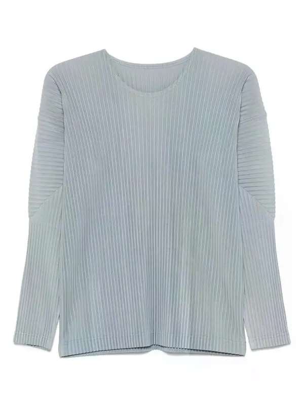 Issey Miyake Plissé T-shirt - Blue