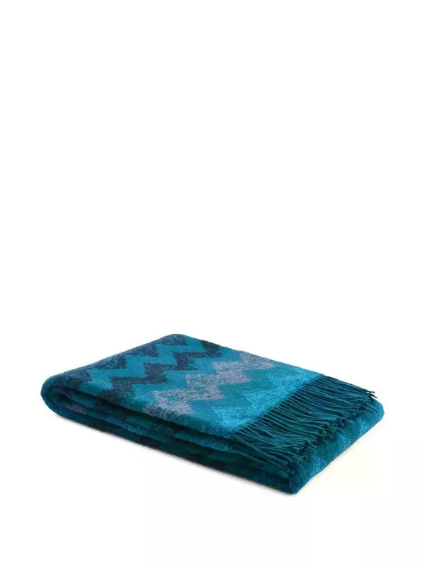 Missoni Gessetti Zigzag-patterned Throw