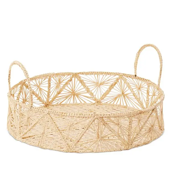 CORO CORA Large Round Handled Tray
