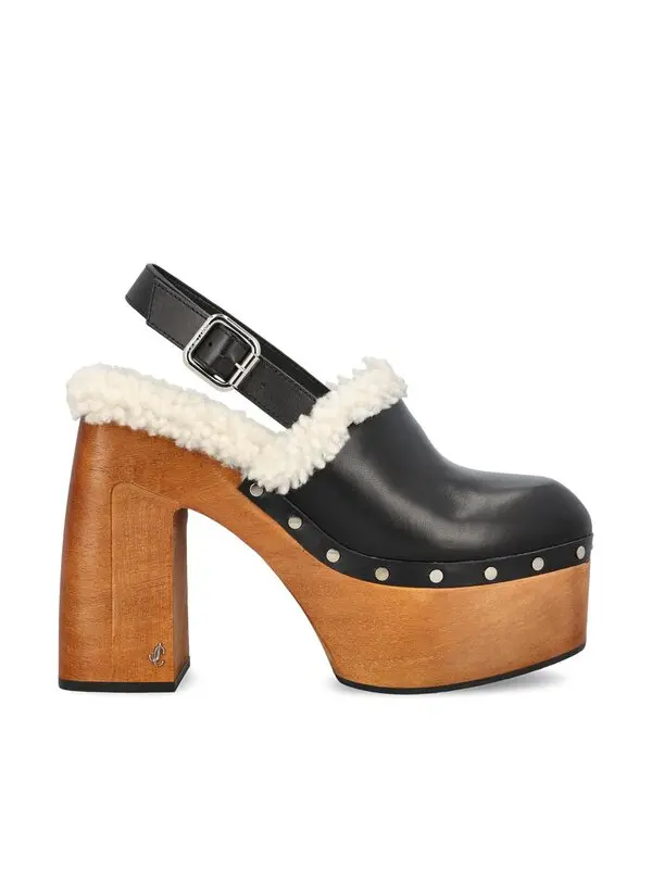 JIMMY CHOO Alida Platform 135 Clogs - Multicolor