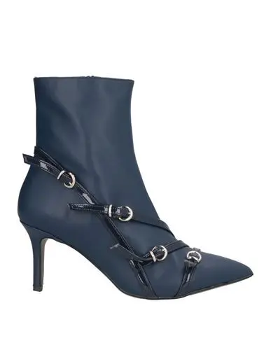 DIVINE FOLLIE Ankle Boots With Strap Detailing