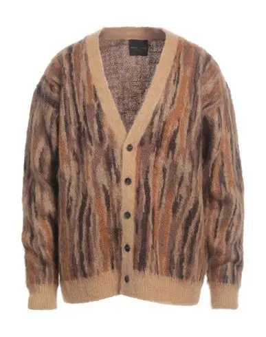 ROBERTO COLLINA Knitted Cardigan In Mohair Wool Blend