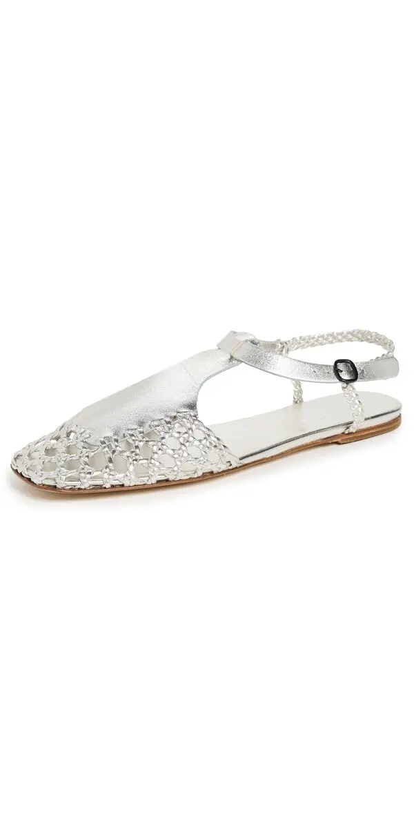 Hereu Reixa Metallic Sandals