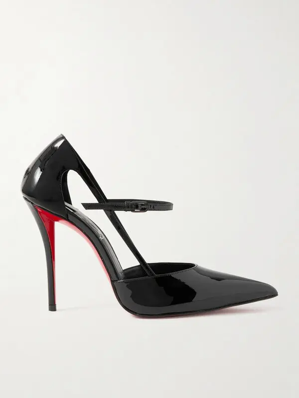 CHRISTIAN LOUBOUTIN Miss Z 100 Patent-leather Pumps