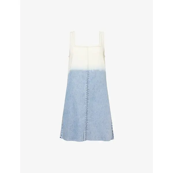 Rag & Bone Jayde Square-neck Mini Dress - Blchs
