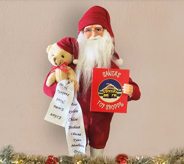 SANTA'S WORKSHOP 15' Bedtime Claus