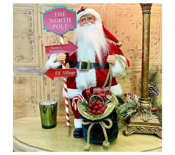 SANTA'S WORKSHOP 15' North Pole Santa Iii