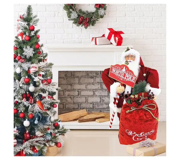 SANTA'S WORKSHOP 36' Believe Claus