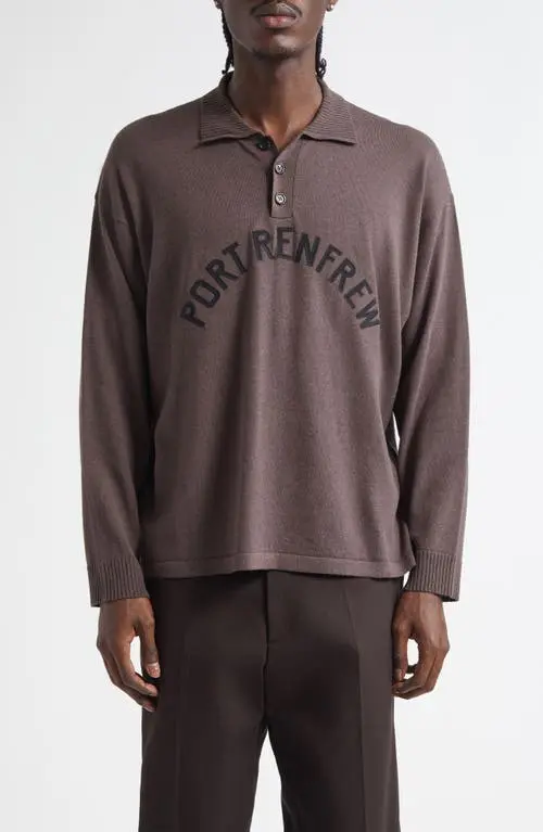 BODE Port Cotton & Merino Wool Polo