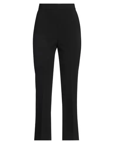 Max Mara Bootcut Crepe Pants - Black