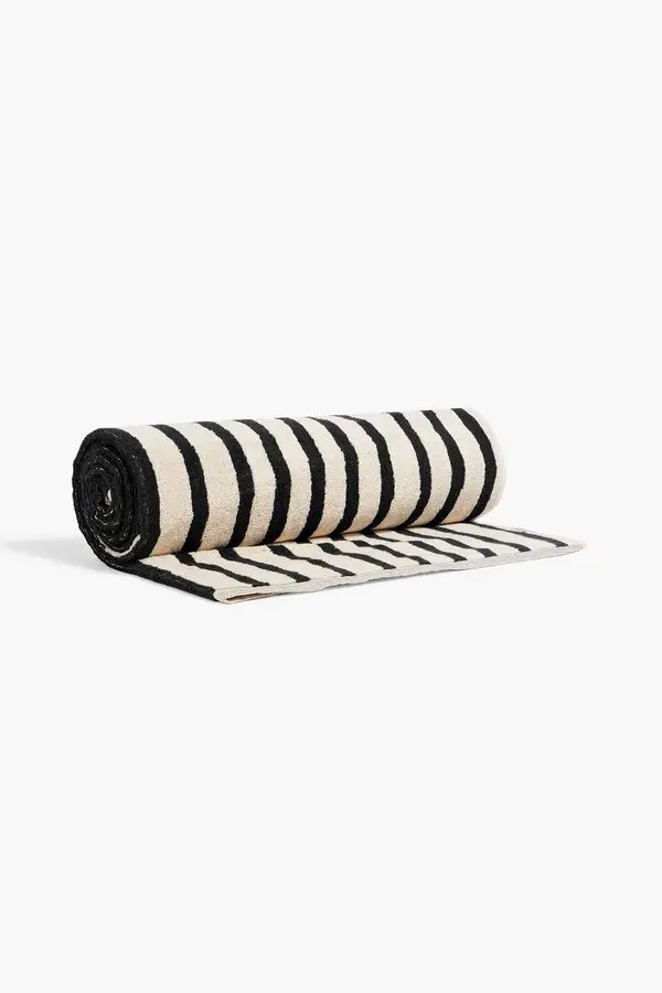 TOTÊME Striped Cottonterry Beach Towel