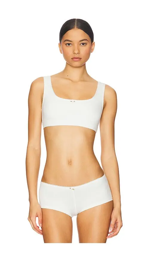 RAT BOI Support Bra In Ivory