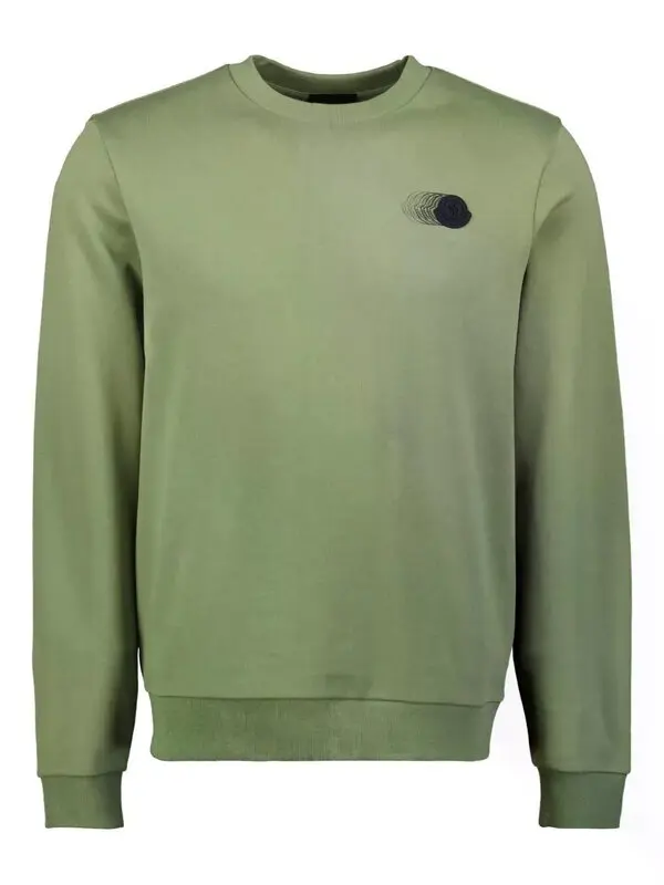 Moncler Logo-patch Sweatshirt - Green