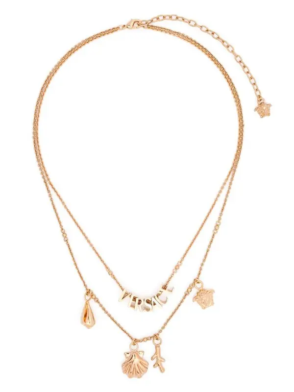 Versace Seashell-charm Necklace